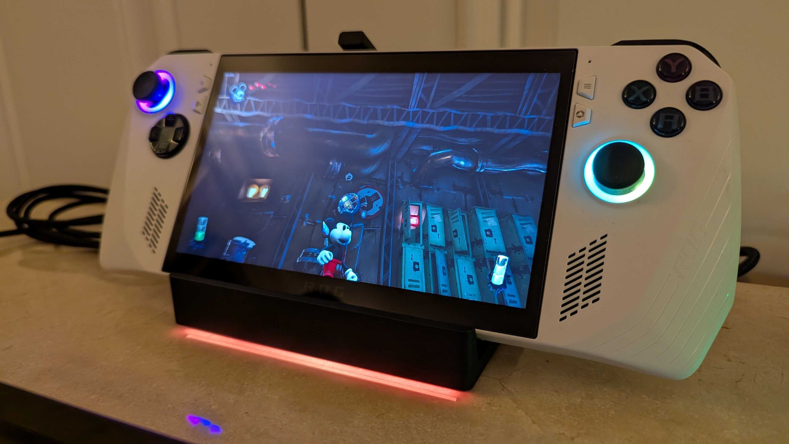 Is your docking station colorful enough for gaming? This one is ...