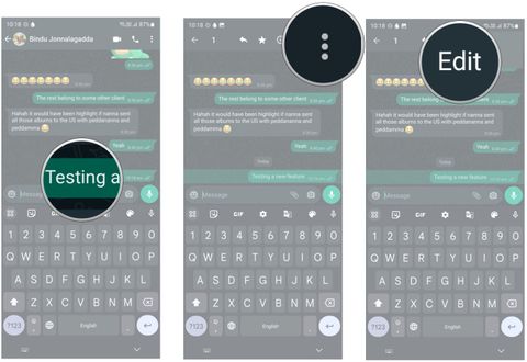 How to edit messages in WhatsApp | Android Central