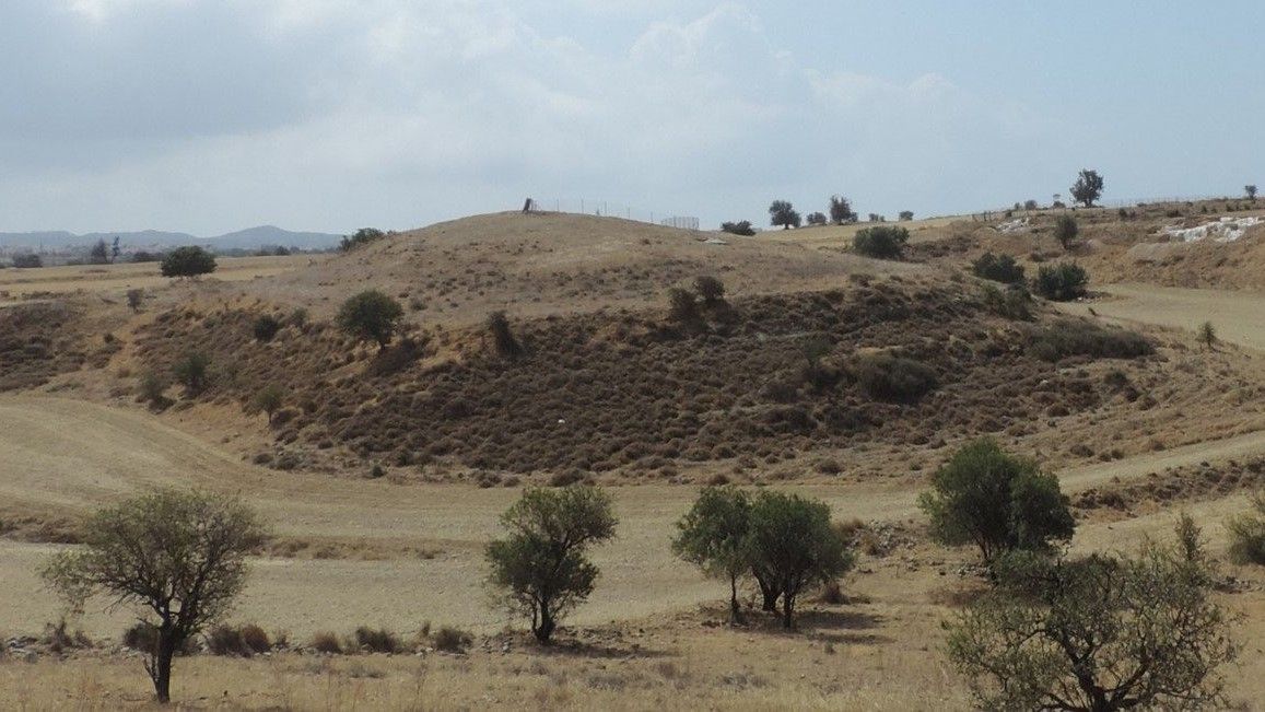 Broken fortress discovered under 'mega-monument' burial mound in Cyprus ...