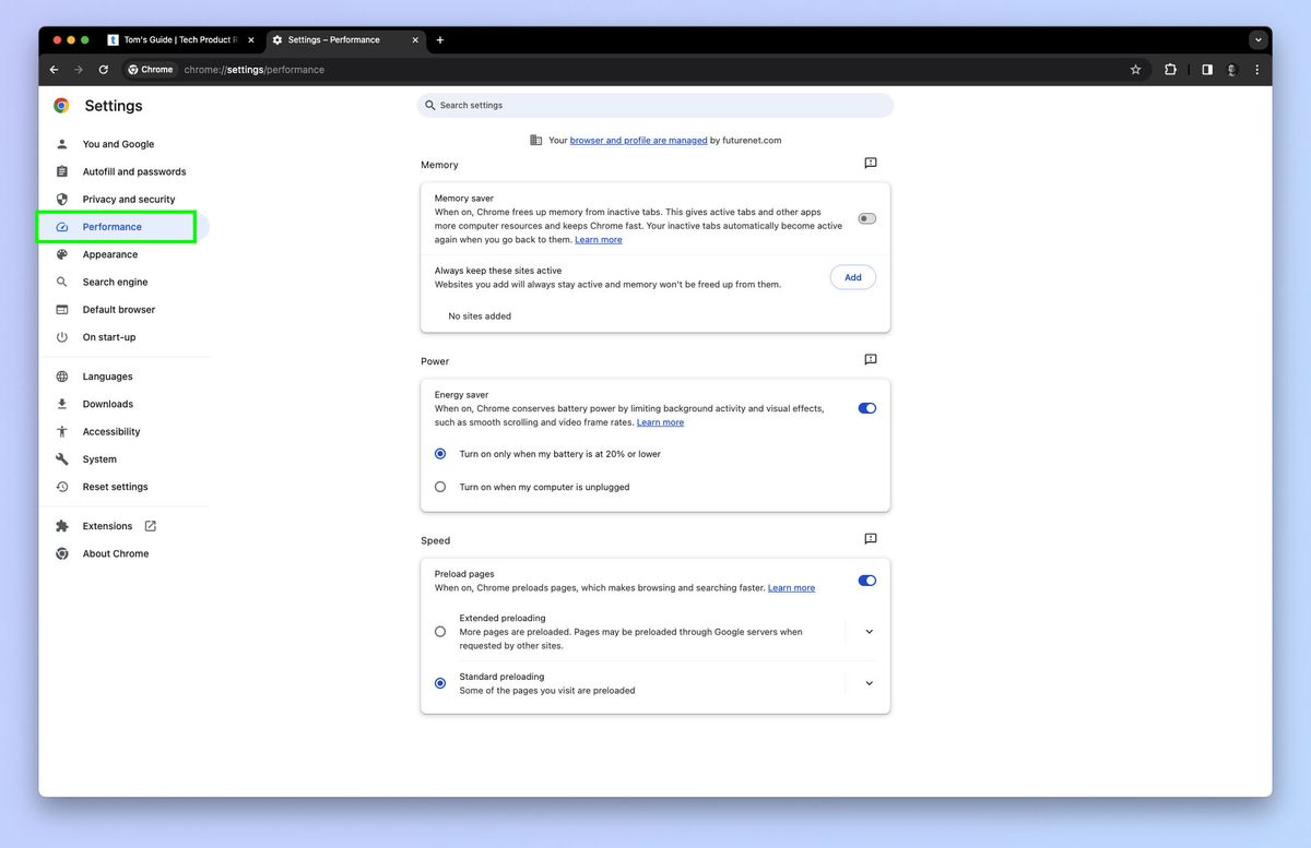 Google Chrome has a secret switch to speed up your computer — here’s ...