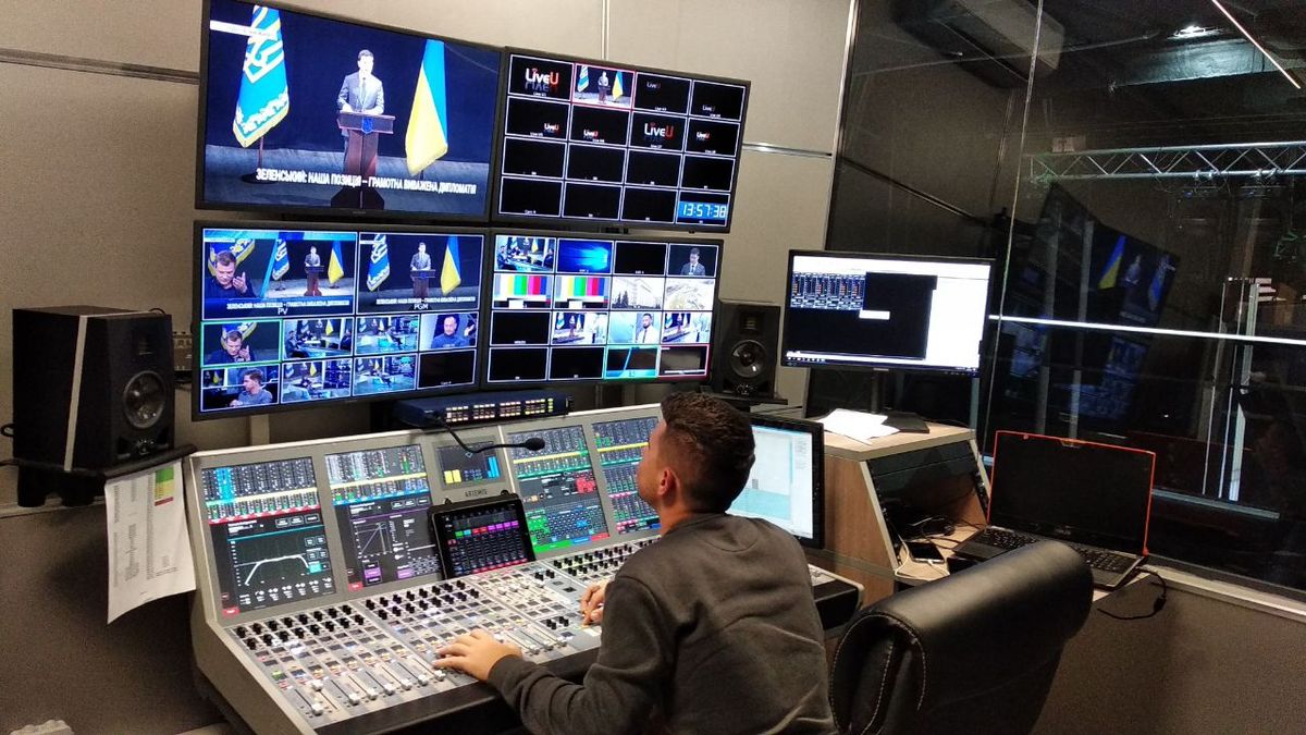 Ukraine’s Nash TV Channel Chooses Two Calrec Artemis Consoles For 24/7 ...