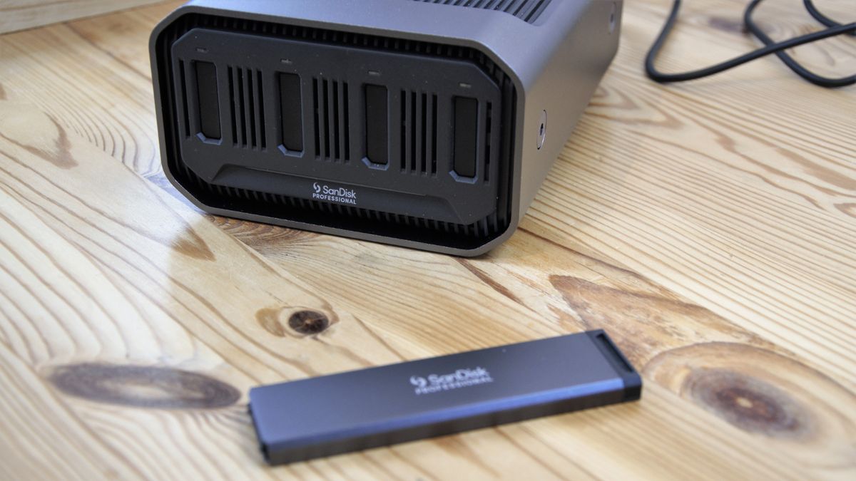 SanDisk Professional Blade Station review | TechRadar