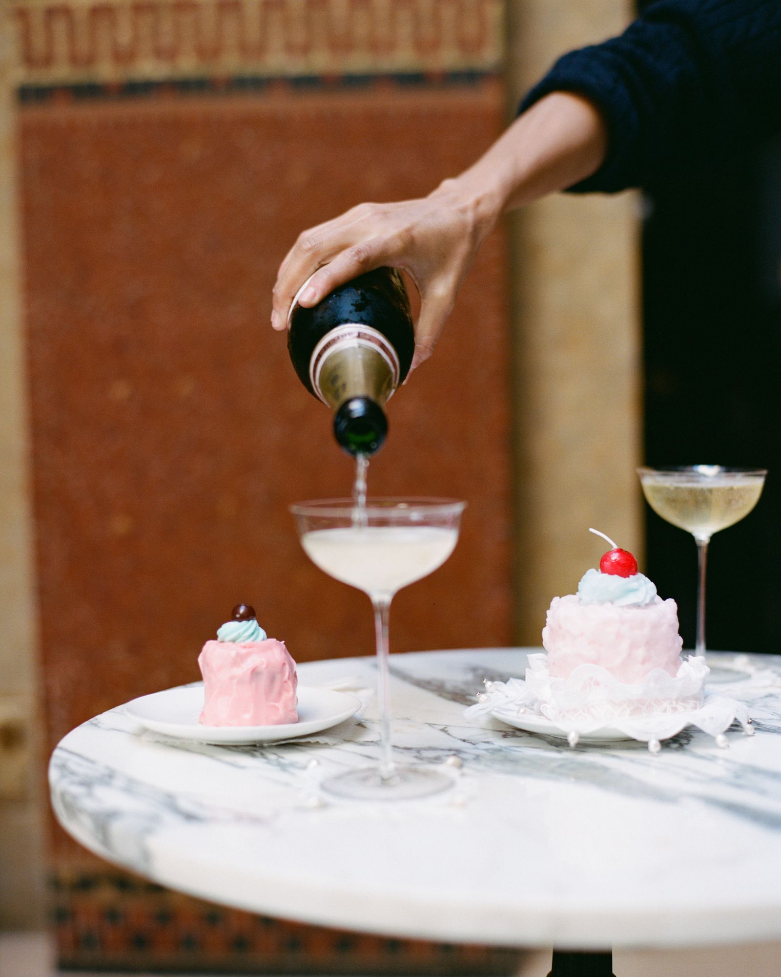 Cake-shaped candles from Laila Gohar & The Luxury Collection | Wallpaper*