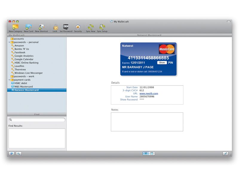 Ilium Software eWallet 7.1.1 review | TechRadar