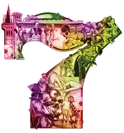 Illustrated typography puts font in the frame | Creative Bloq