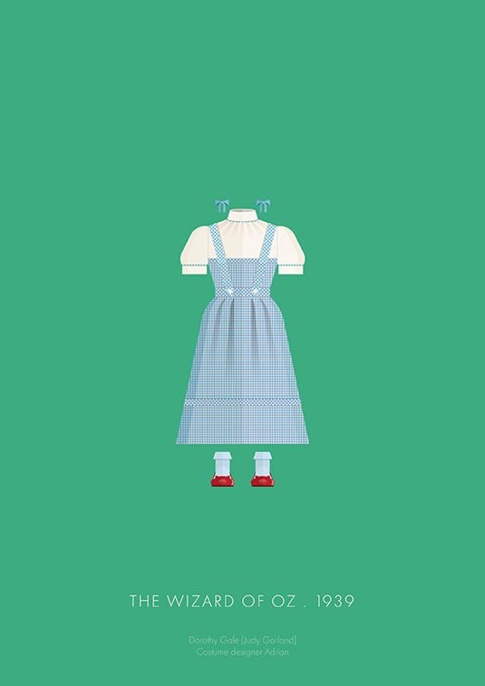 Movies made minimal in this costume collection | Creative Bloq