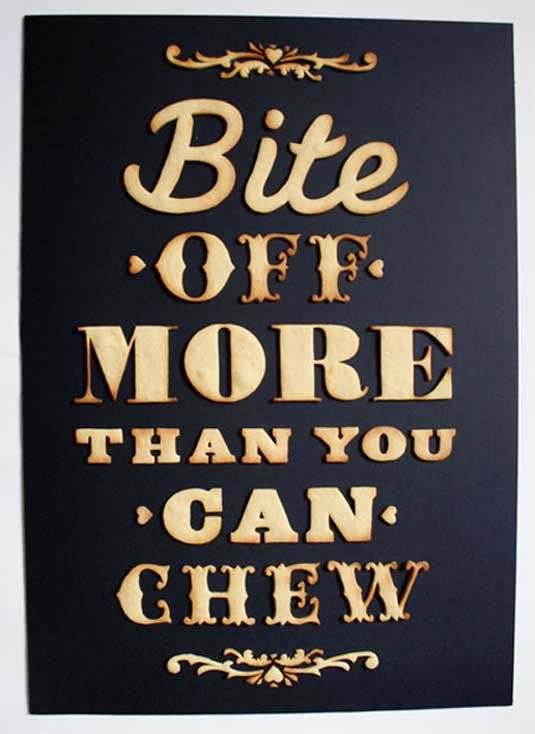 Eat your words! 10 mouthwatering examples of edible typography ...