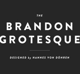 Font of the day: Brandon Grotesque | Creative Bloq