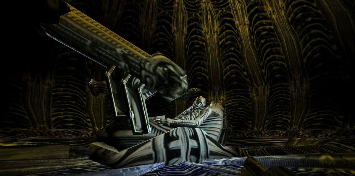 Aliens Versus Predator has gone a bit silly in its old age | PC Gamer