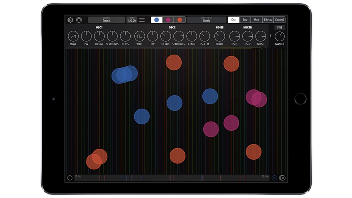 Shoom is an iOS synth that wants you to get out of your harmonic ...