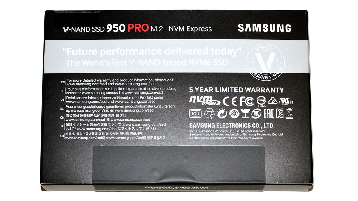 Samsung 950 Pro 256GB Review | PC Gamer