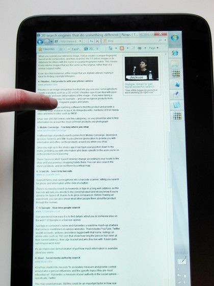 ExoPC Slate: Features - ExoPC Slate review - Page 2 | TechRadar