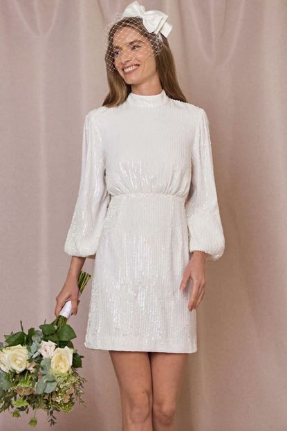 9 of the best mini wedding and bridal dresses available | Marie Claire UK