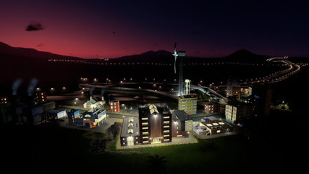 Building an entire city on a highway off-ramp in Cities: Skylines | PC ...