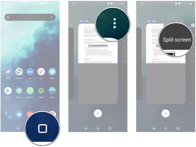 How to enable split-screen multitasking on a OnePlus phone | Android ...