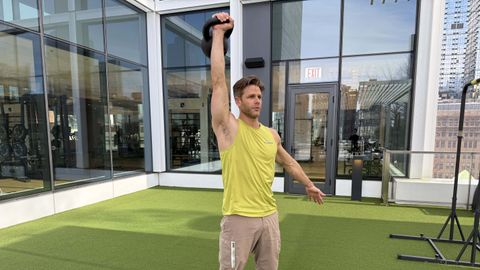 You just need a kettlebell and this five-move workout from Peloton to ...