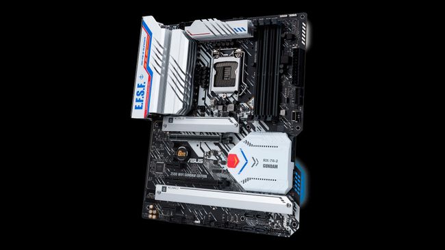 Asus' Gundam-Themed PC Components Hit The U.S. Market | Tom's Hardware