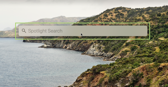 How to move the Spotlight search bar on macOS | Laptop Mag