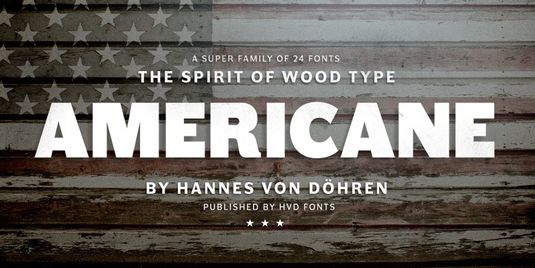 Font of the day: Americane | Creative Bloq