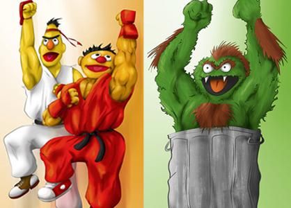 Sesame Street Fighter! | GamesRadar+