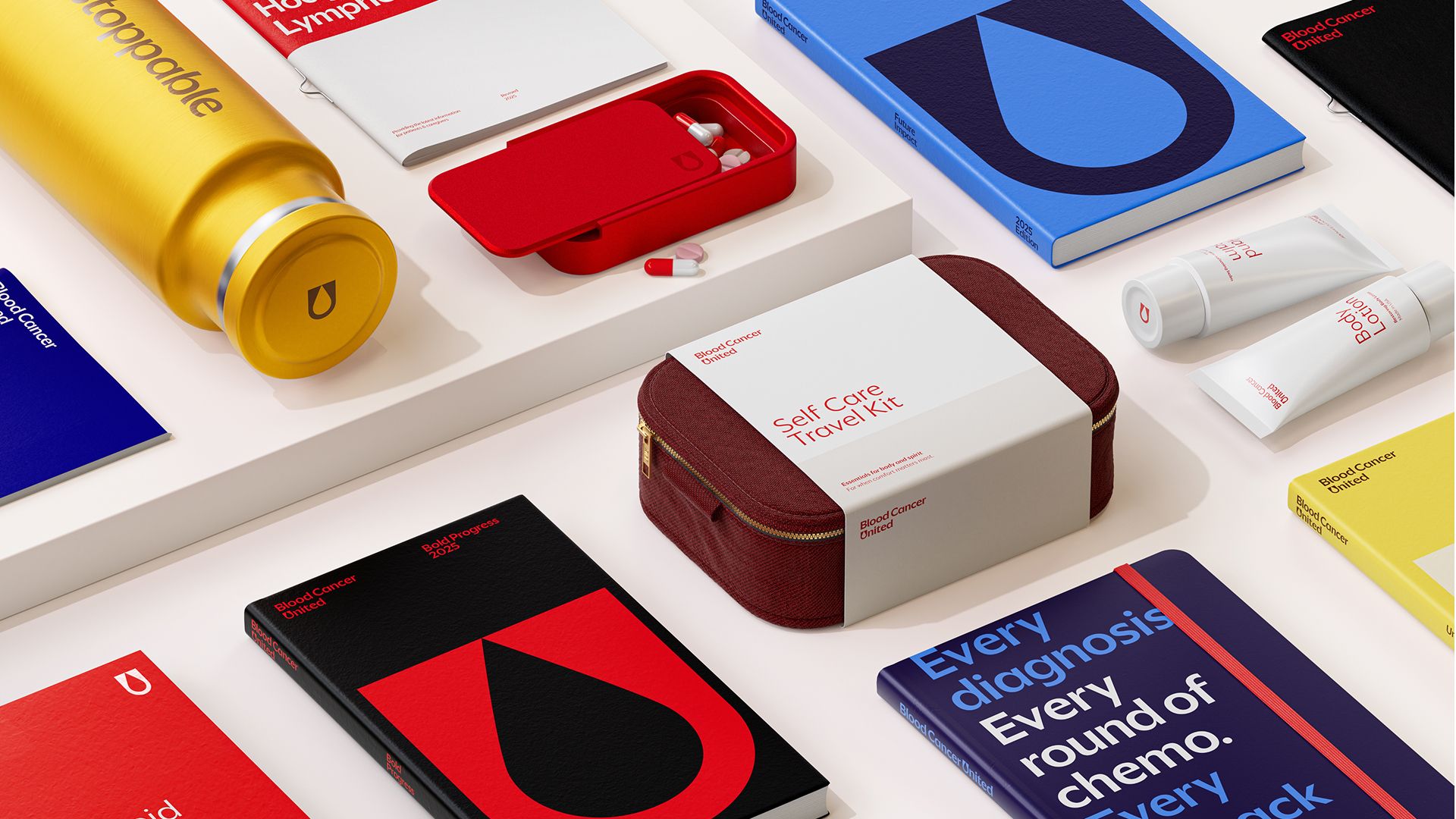 Blood Cancer United unveils powerful new brand identity | Creative Bloq