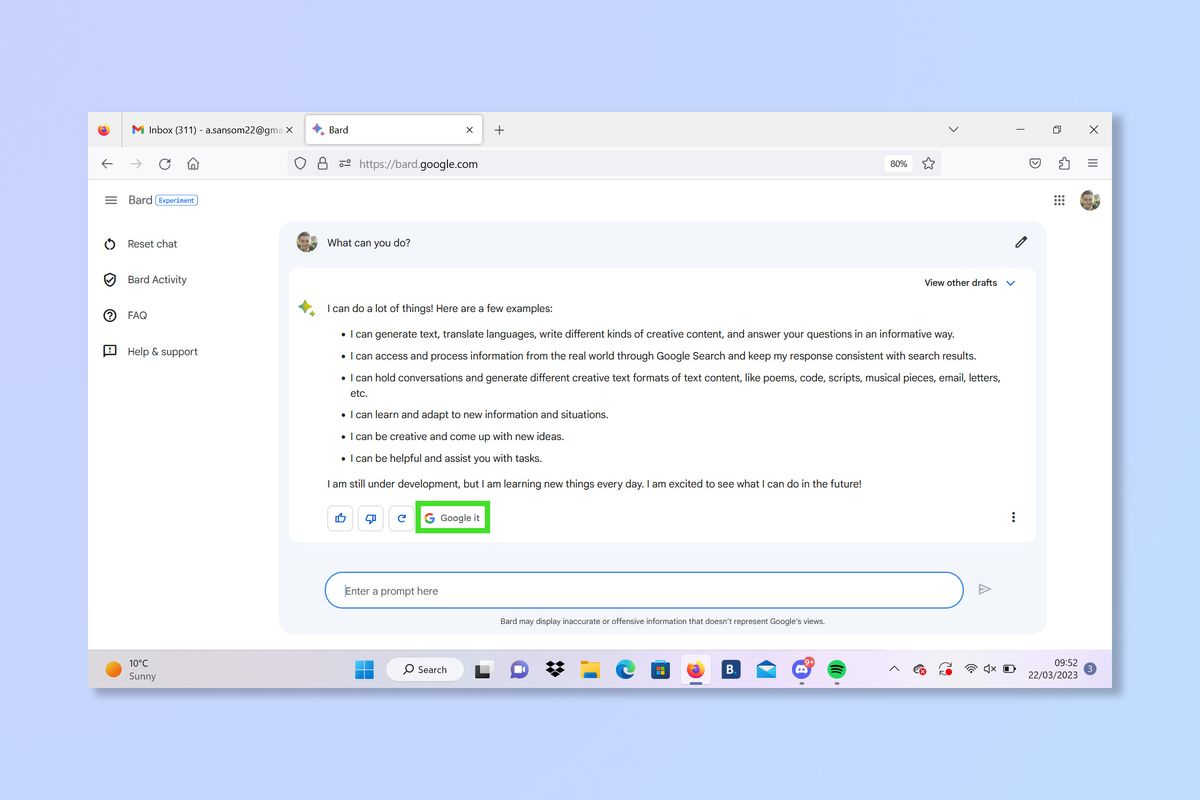 How to use Google Bard | Tom's Guide