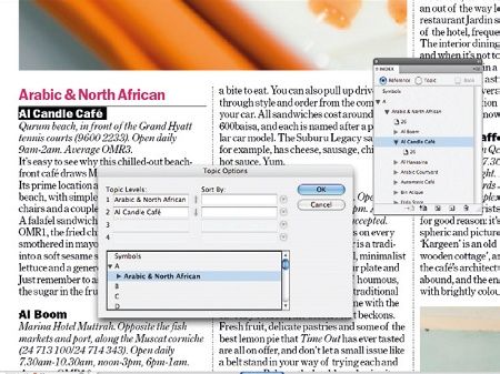 Create a simple index in InDesign | Creative Bloq