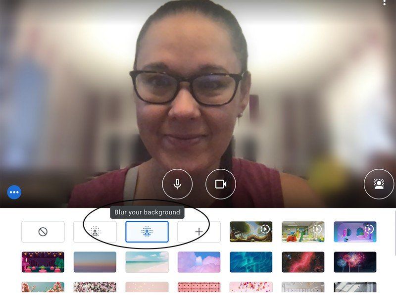 How to blur your background on a Google Meet call | Android Central