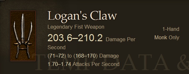 Diablo 3 item database details weapons and armour, Inferno difficulty ...