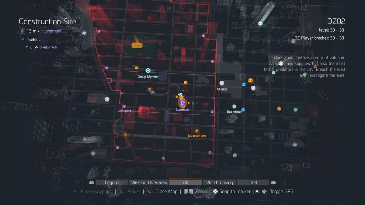 The Division Dark Zone 02 - The Division's Dark Zone: Chest locations ...