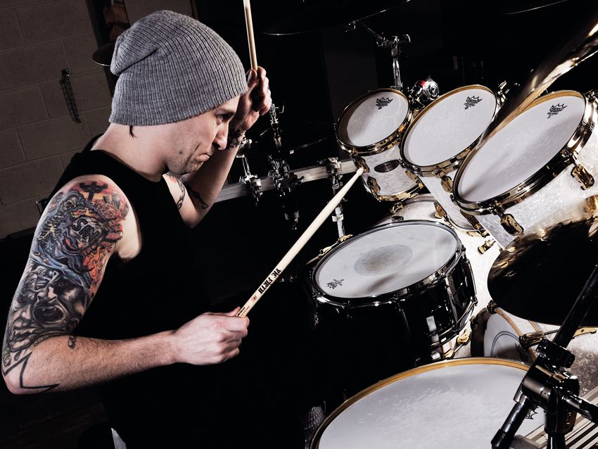 Bullet For My Valentine's drum setup in pictures | MusicRadar