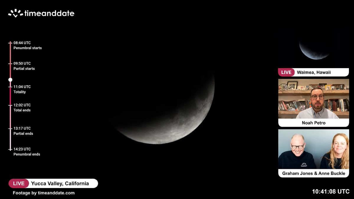 Totality is over — Feast your eyes on the 1st photos of the blood moon ...