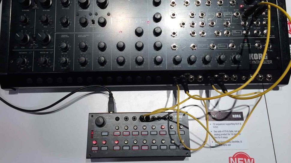 NAMM 2015: Korg MS-20M Kit synth, SQ-1 step sequencer hands-on and ...