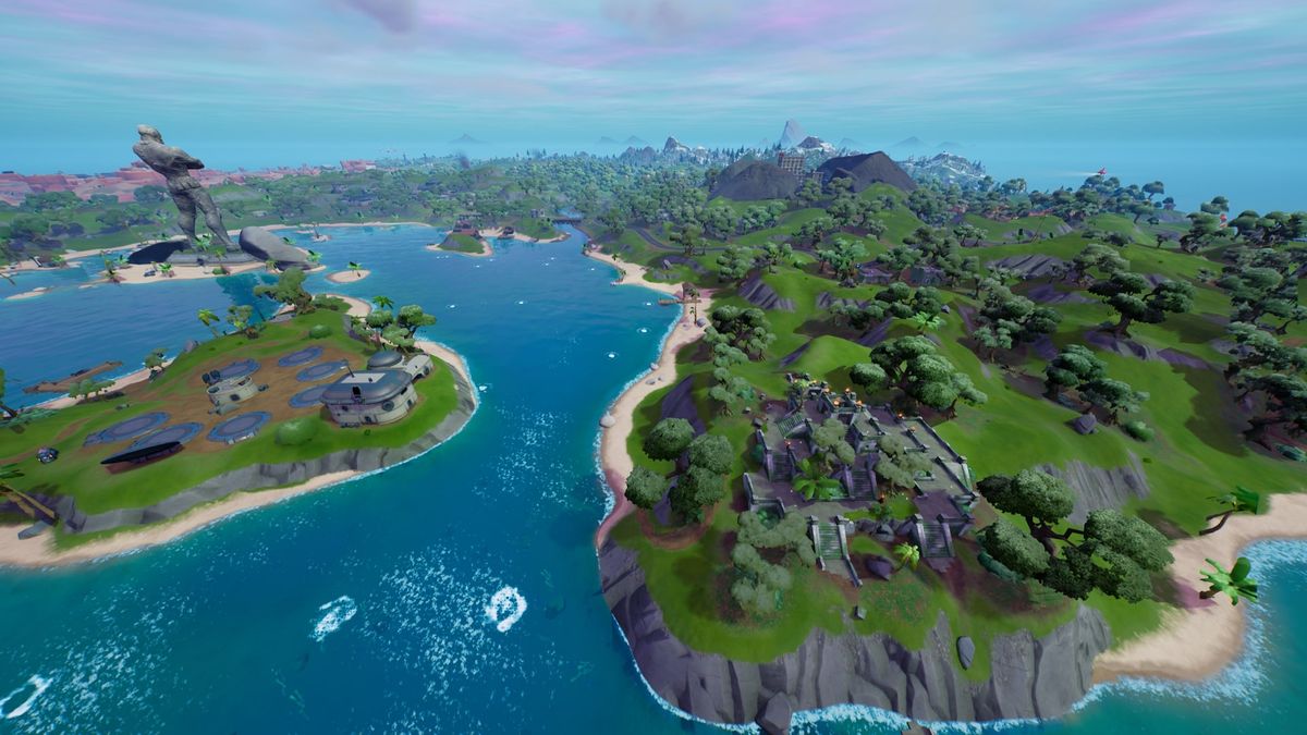 Where are the Ruins in Fortnite Chapter 3 | PC Gamer