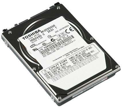 200 GB At 4,200 RPM: Toshiba MK2035GSS - 2.5" Hard Drives by Toshiba ...