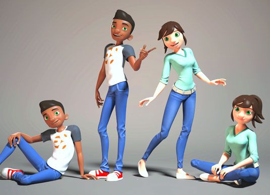 Download these versatile 3D characters for free | Creative Bloq