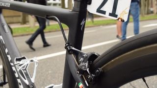 New Specialized Tarmac spotted at Criterium du Dauphine | Cyclingnews