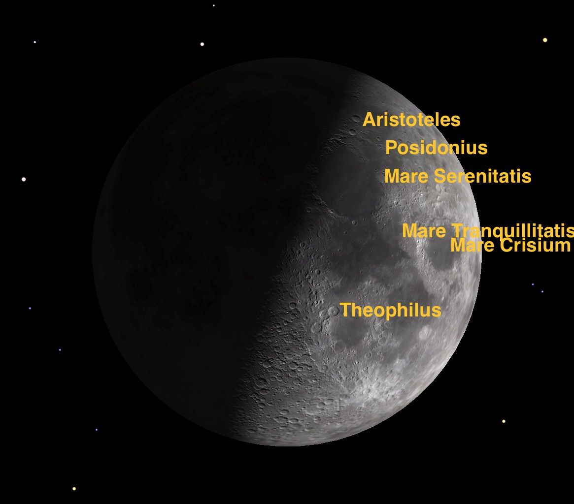 What Lunar Luck! Friday the 13th Is Prime Moon Viewing Time | Space