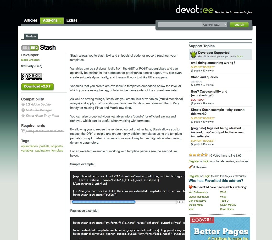 The top 12 ExpressionEngine add-ons | Creative Bloq