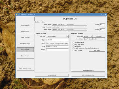 X-CD-Roast - 6 of the best media burners for Linux - Page 3 | TechRadar