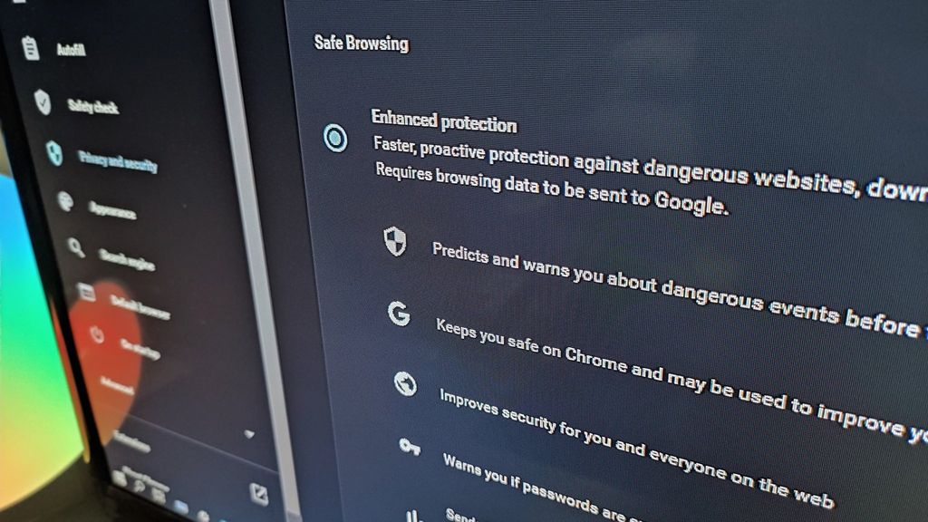 How to enable enhanced safe browsing mode in Google Chrome | Android ...