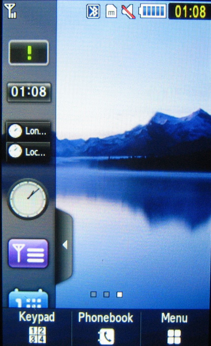 Samsung Tocco Lite: Interface - Samsung Tocco Lite review - Page 3 ...