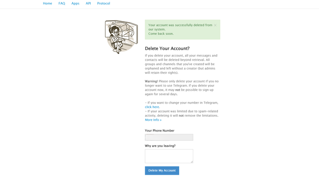 How to delete a Telegram account | TechRadar