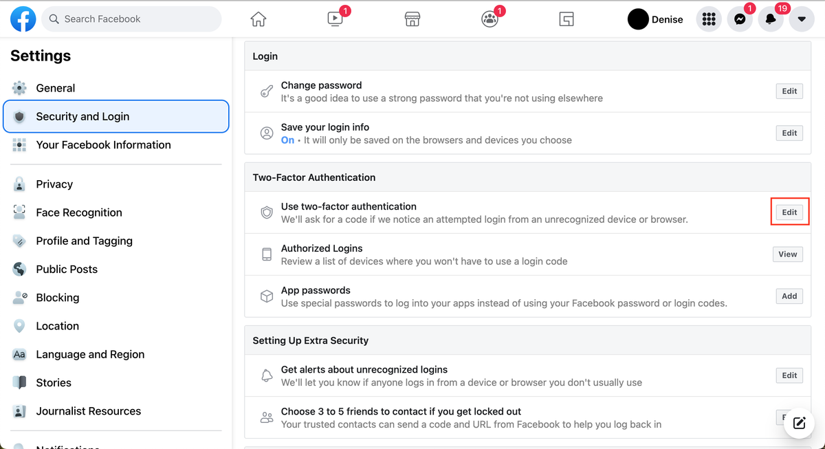 How to set up two-factor authentication on Facebook | Tom's Guide