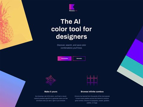 Generate endless colour palettes with Khroma | Creative Bloq