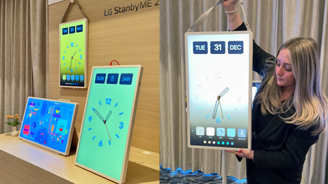 LG’s newest battery-powered TV doubles as a wireless smart display ...