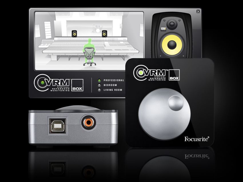 NAMM 2011: Focusrite unveils VRM Box - mix using headphones | MusicRadar