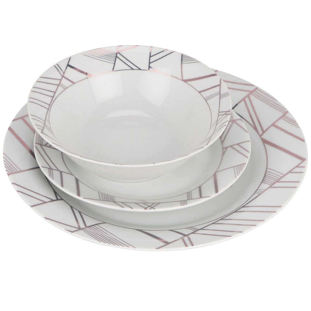 The Range rose gold dinner set has us dreaming of a rose gold Christmas ...