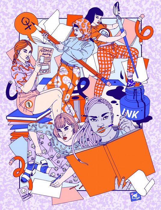 New exhibit tracks colourful history of women in comics | Creative Bloq