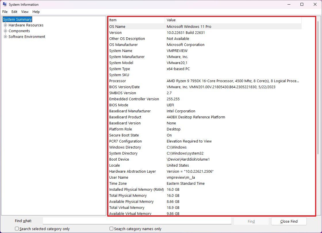 How to check complete hardware specifications on Windows 11 | Windows ...